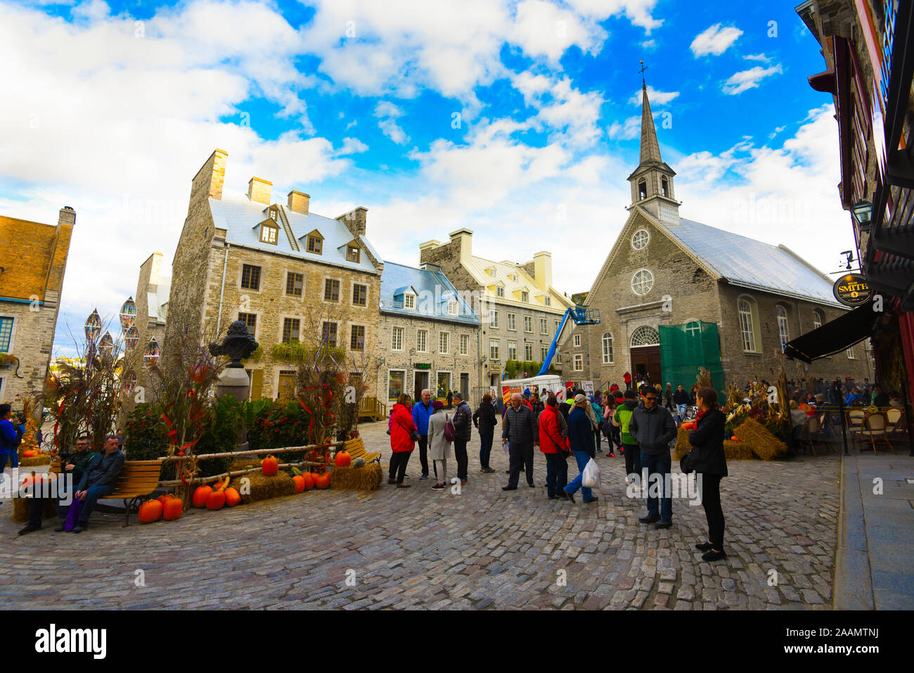 Quebec city royal square hi-res stock photography and images - Alamy