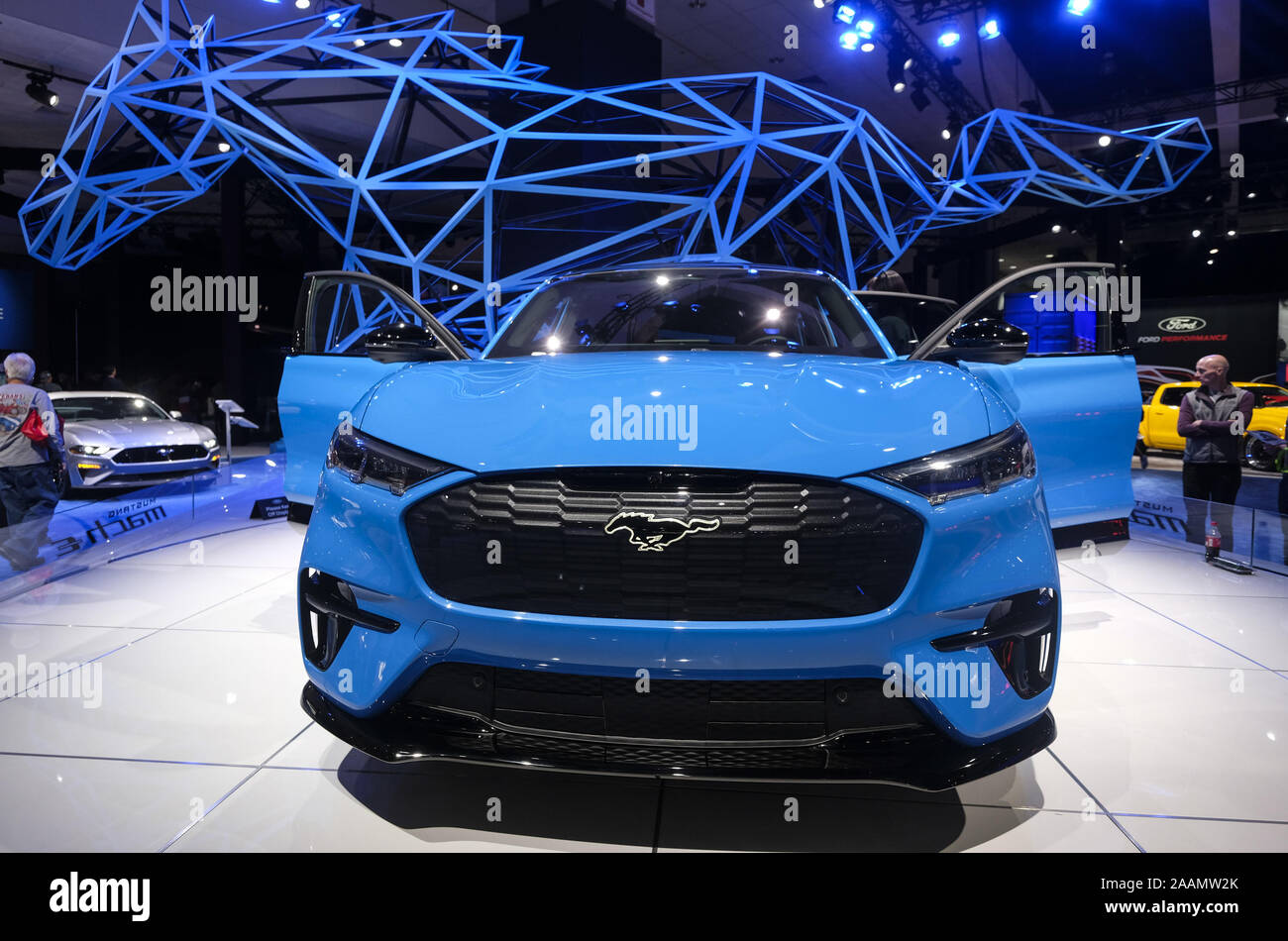 Ford mach e auto show hi-res stock photography and images - Alamy