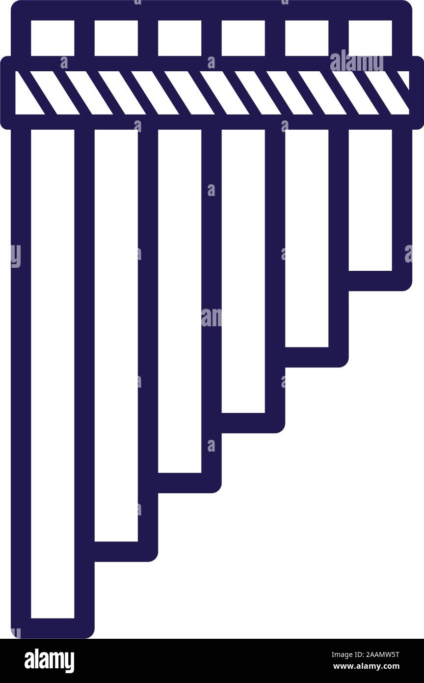 flute musical instrument fill style icon Stock Vector Image & Art - Alamy