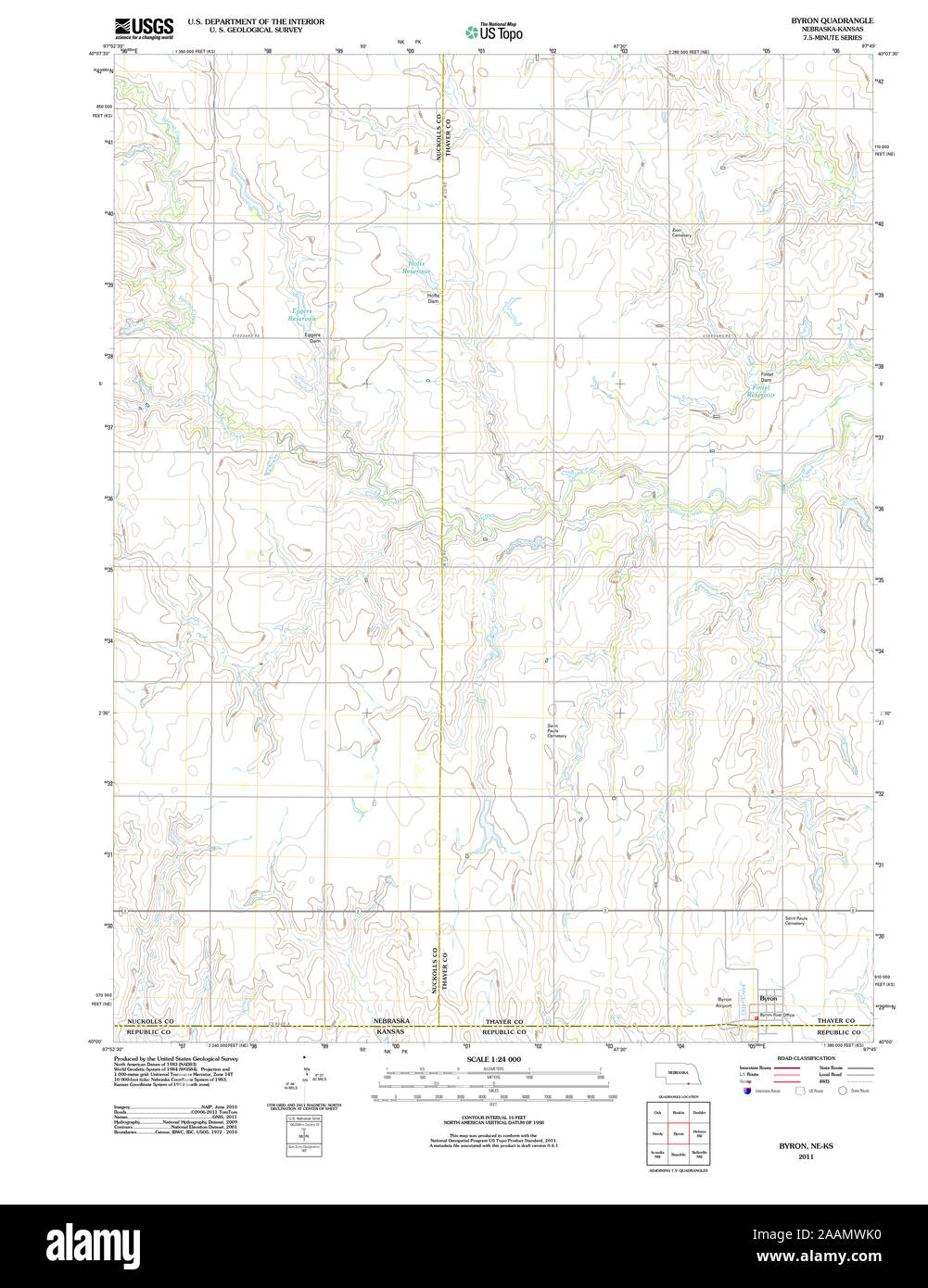 Byron map hi-res stock photography and images - Alamy