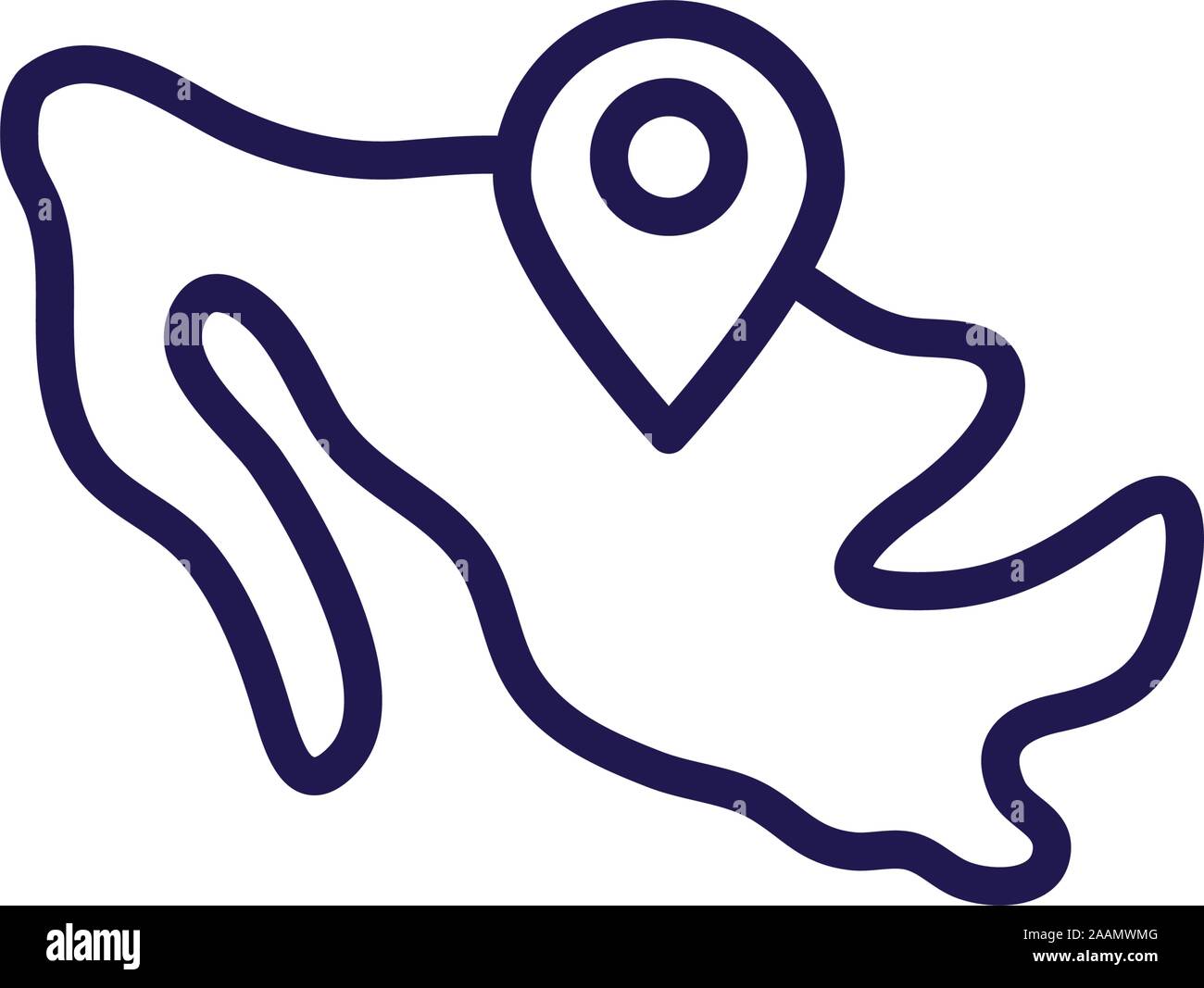 Mexican map pin hi-res stock photography and images - Alamy