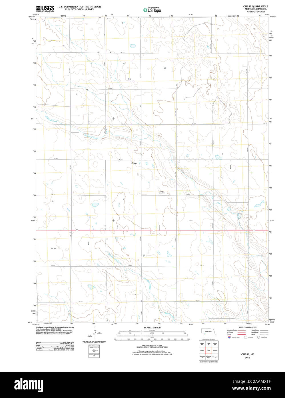 Map of chase Cut Out Stock Images & Pictures - Alamy