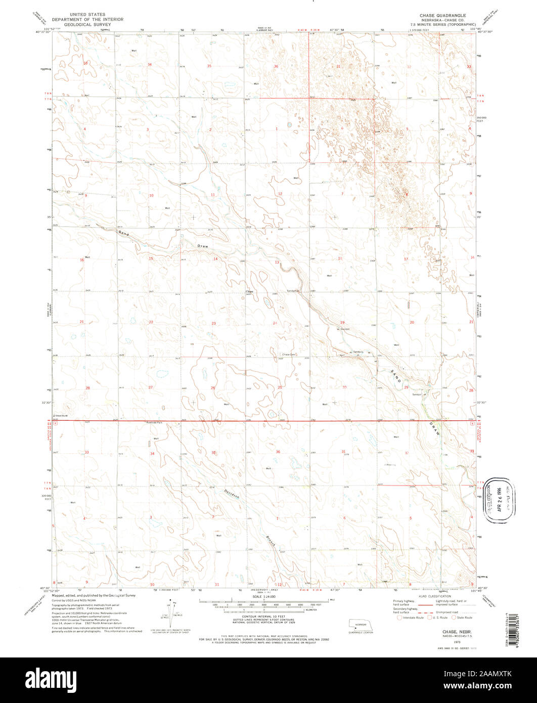 Map of chase Cut Out Stock Images & Pictures - Alamy