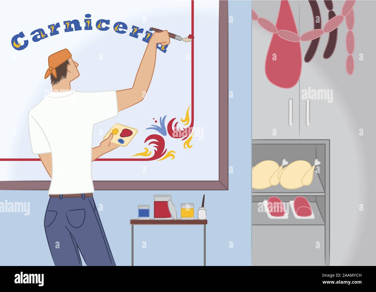 Fileteado argentina Stock Vector Images - Alamy