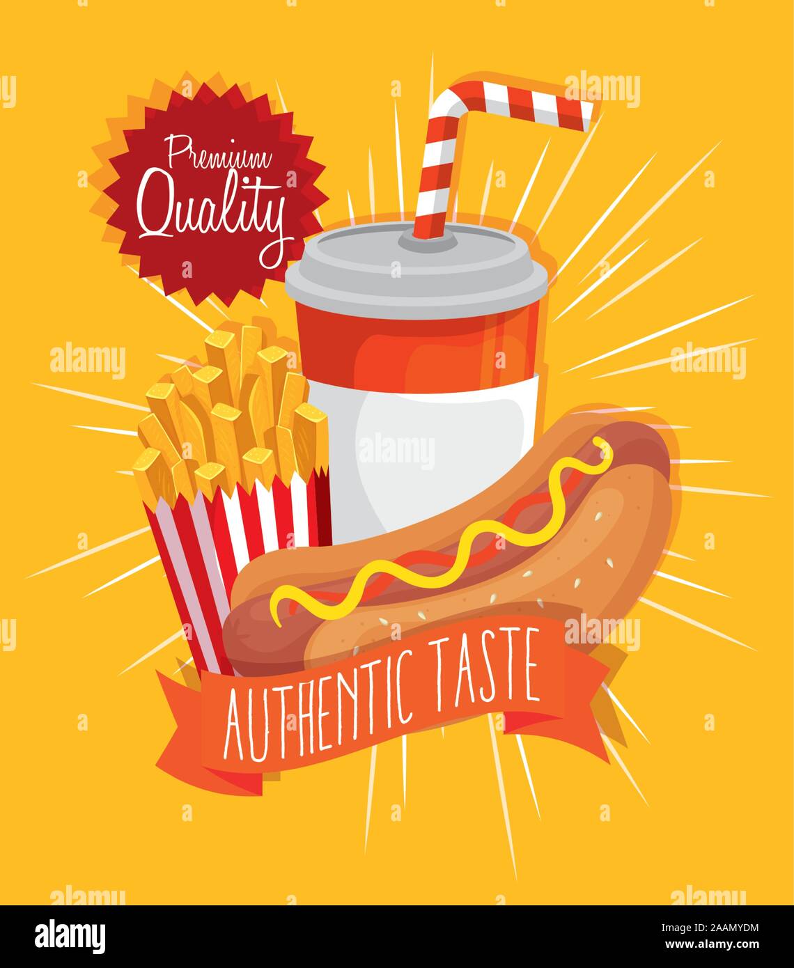 Authentic drink Stock Vector Images - Alamy