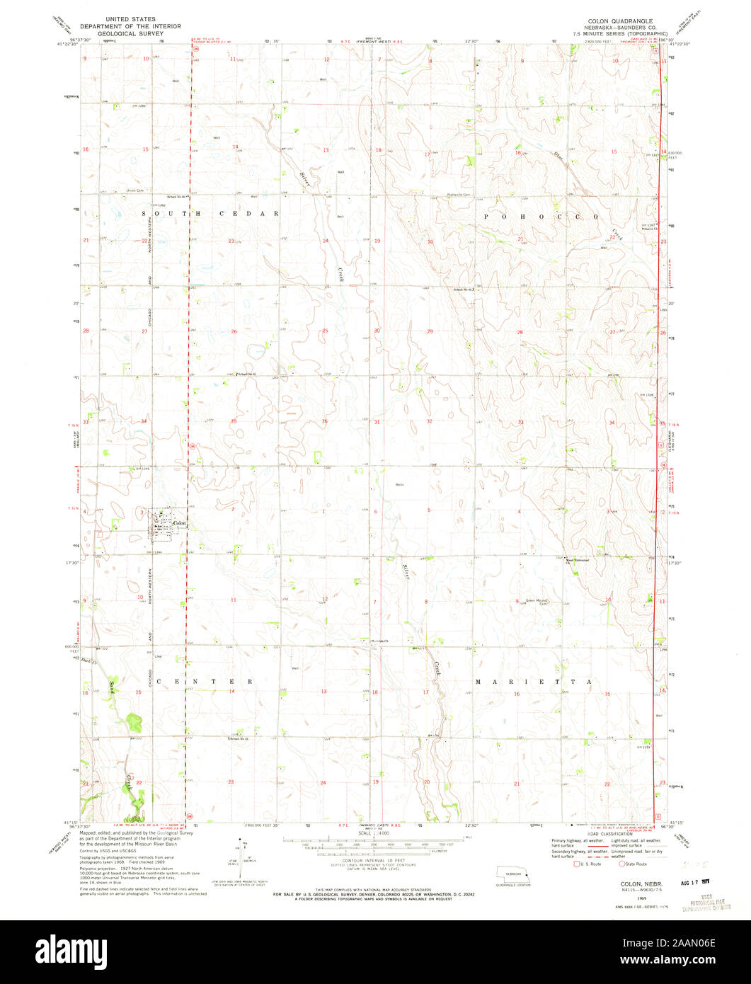 Map of colon Cut Out Stock Images & Pictures - Alamy