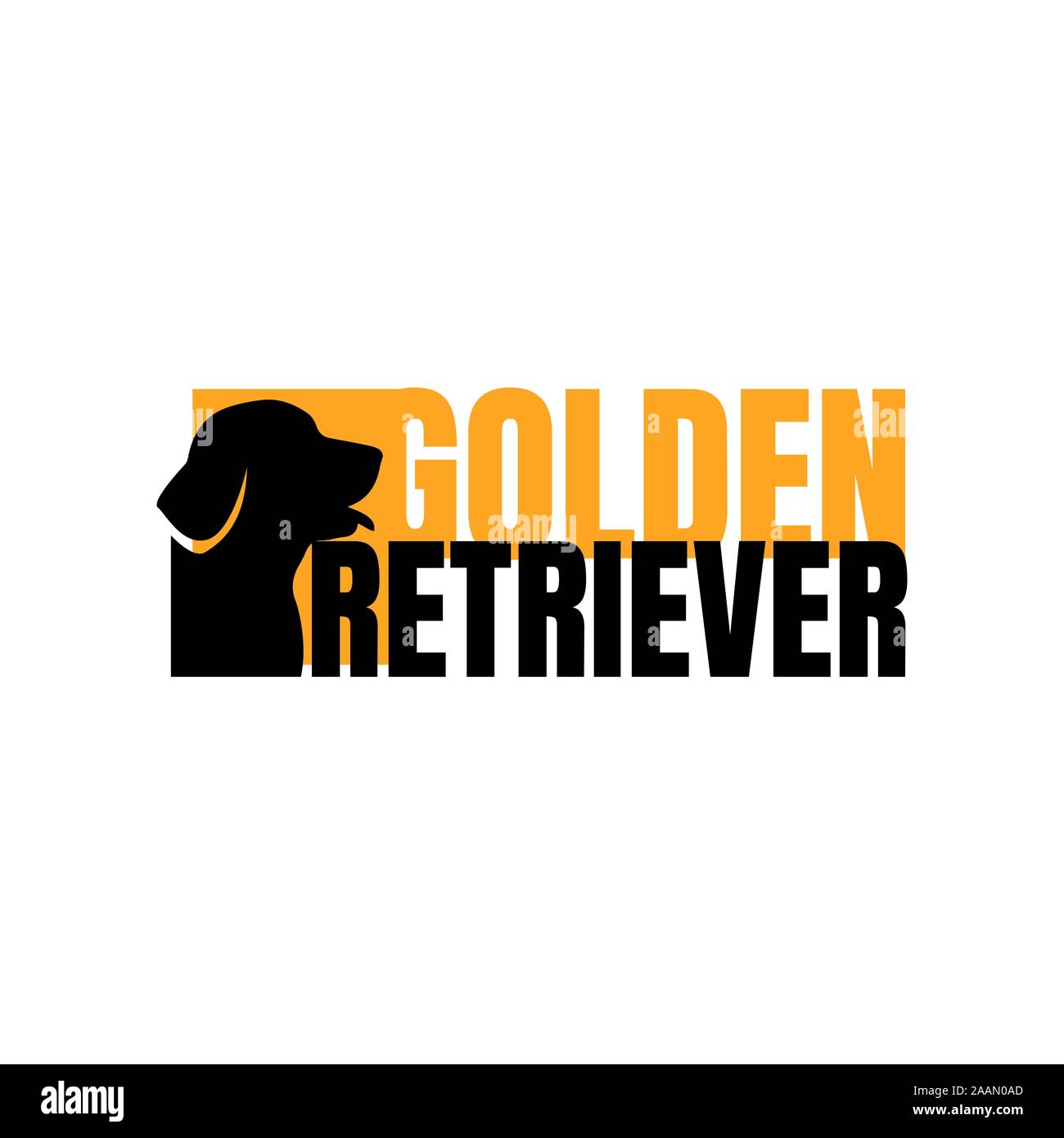 Golden retriever vector art hi-res stock photography and images - Alamy