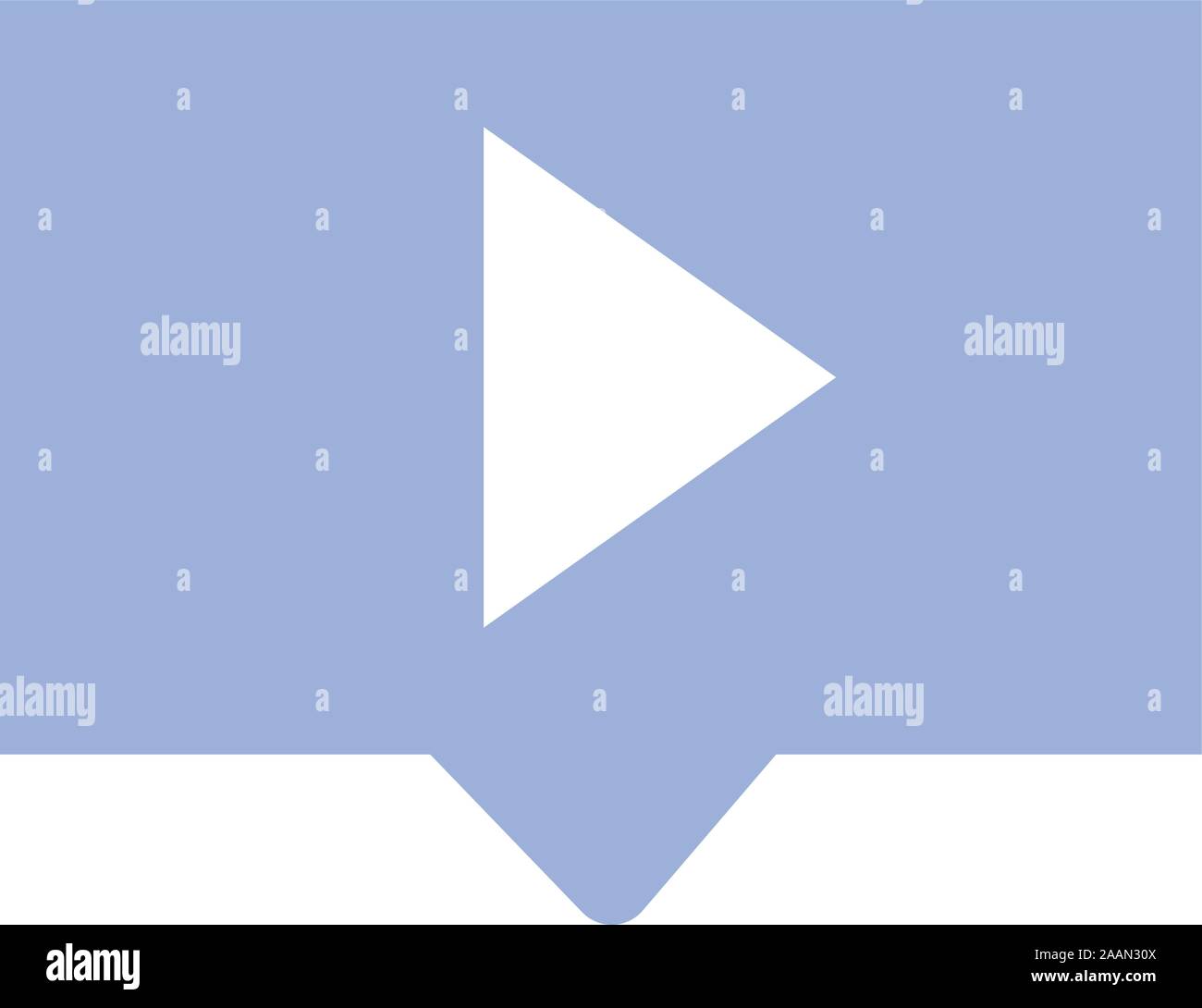 frame with play button on white background vector illustration design ...
