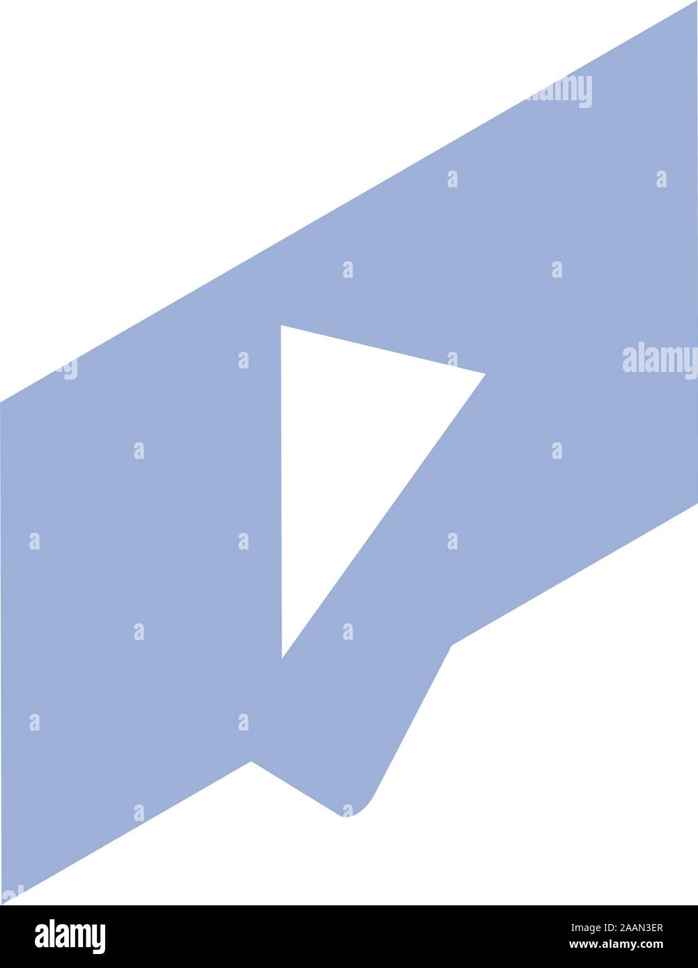 frame with play button on white background vector illustration design ...