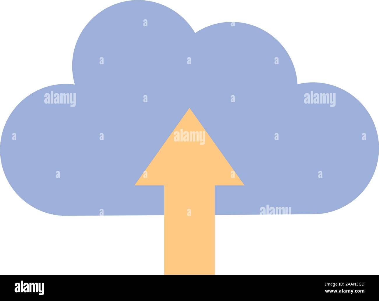 upload information in white background vector illustration design Stock ...