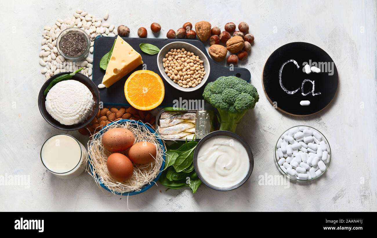 Foods High in Calcium for bone health, muscle constraction, lower ...