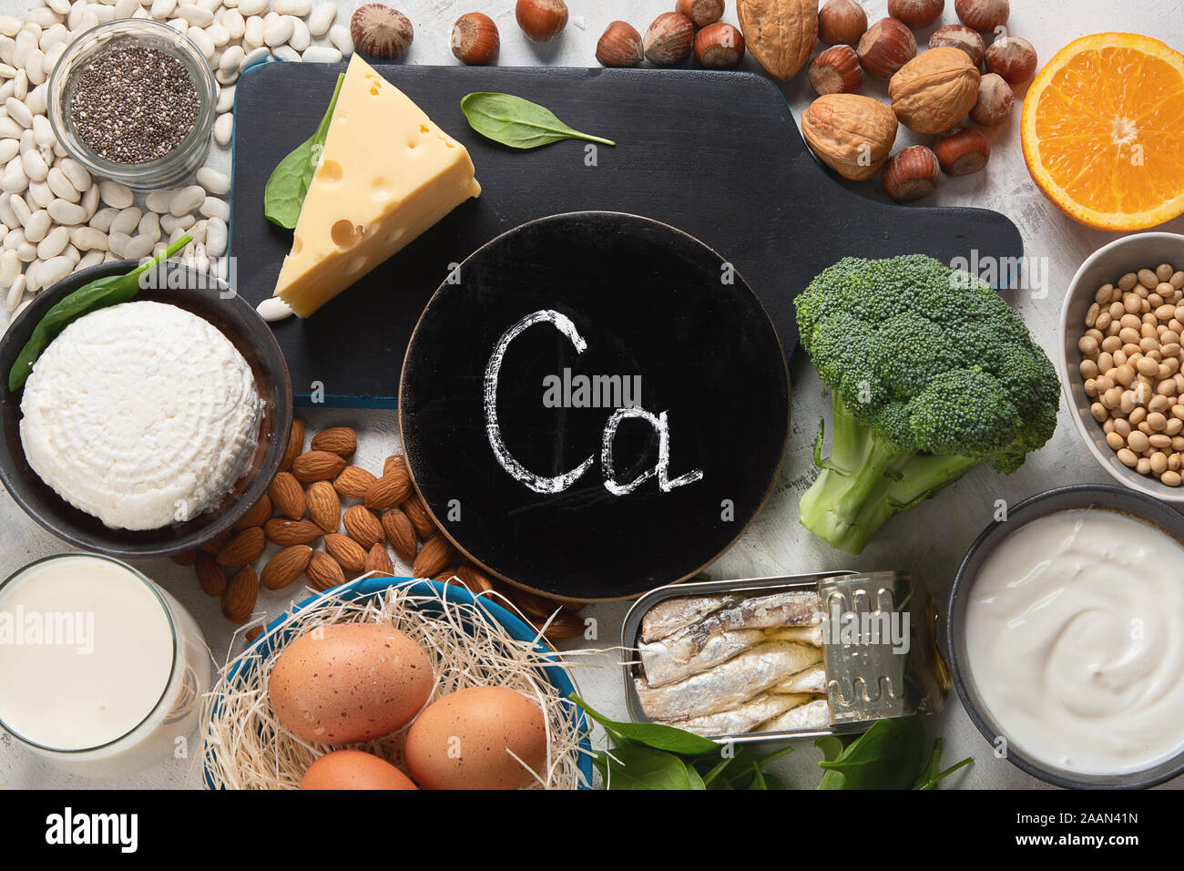 Foods High in Calcium for bone health, muscle constraction, lower ...