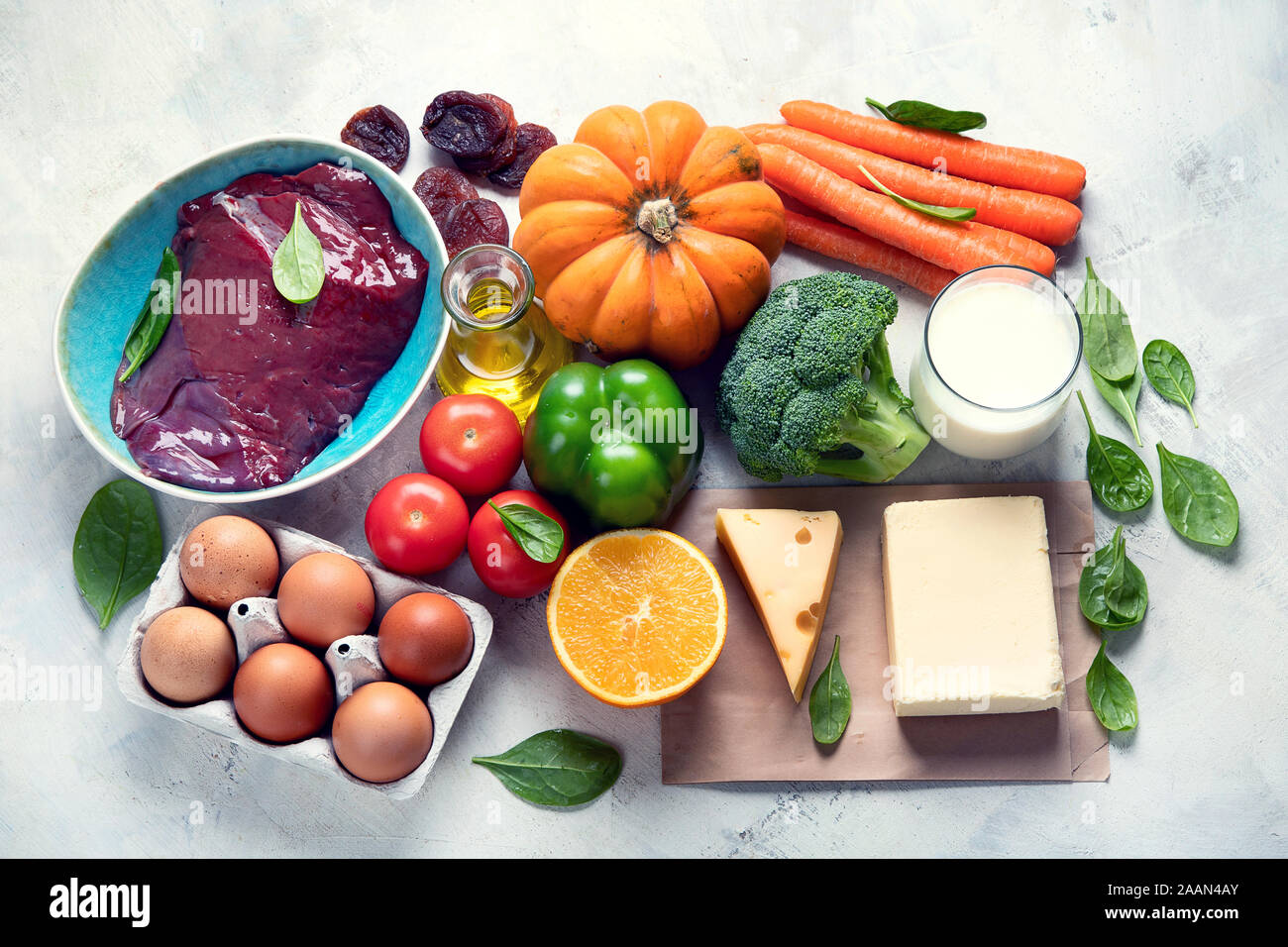 Foods high in vitamin A (Retinol). Protects eyes from blindness ...