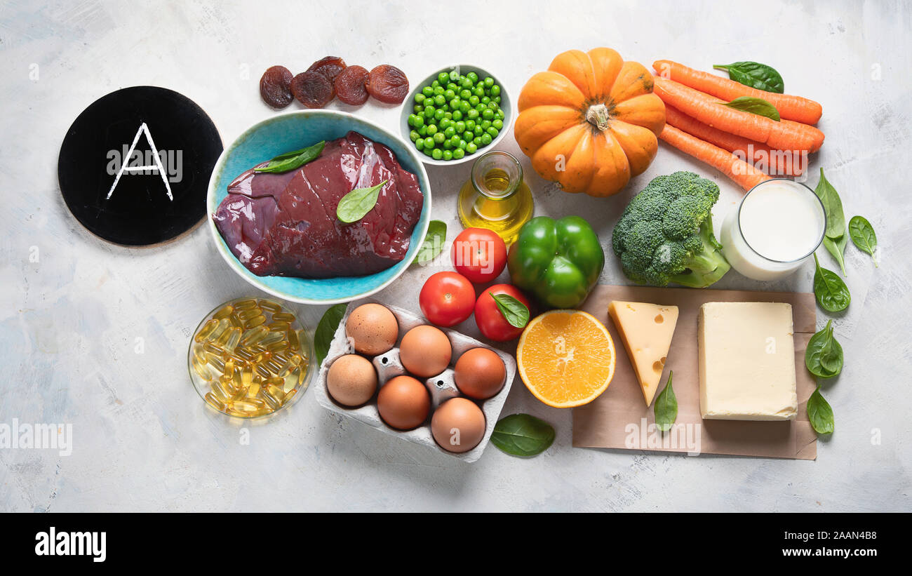 Foods high in vitamin A (Retinol). Protects eyes from blindness ...