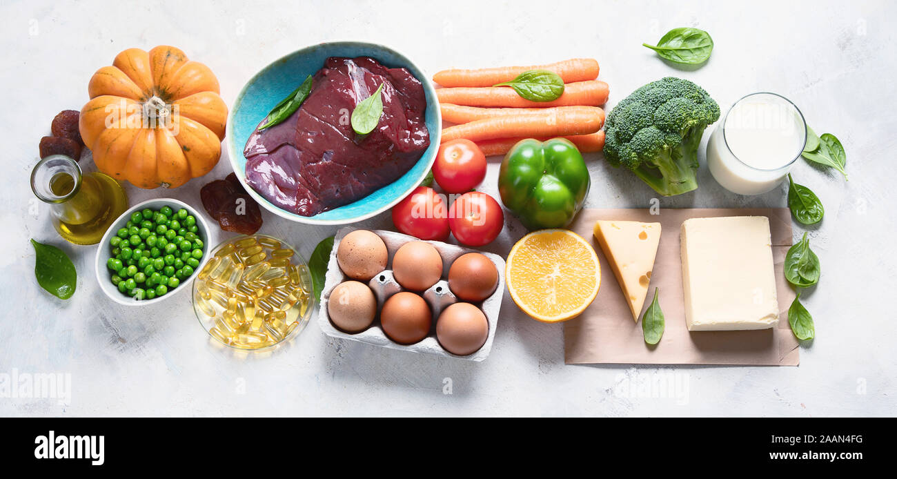 Foods high in vitamin A (Retinol). Protects eyes from blindness ...