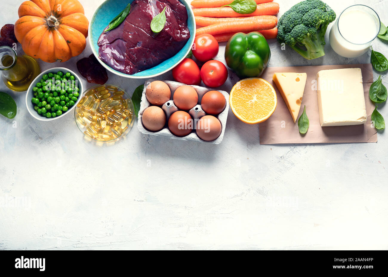 Foods high in vitamin A (Retinol). Protects eyes from blindness ...