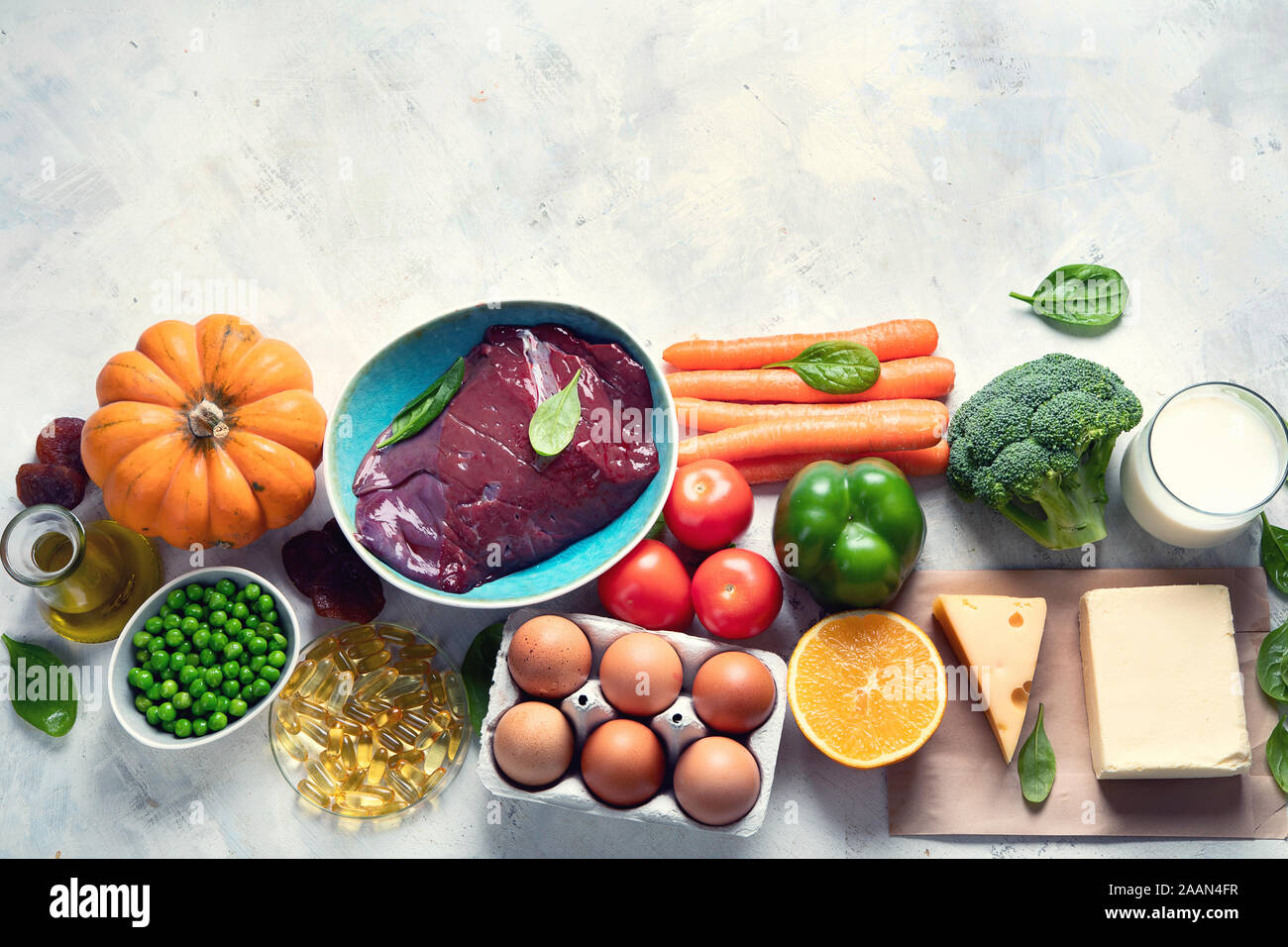 Foods high in vitamin A (Retinol). Protects eyes from blindness ...