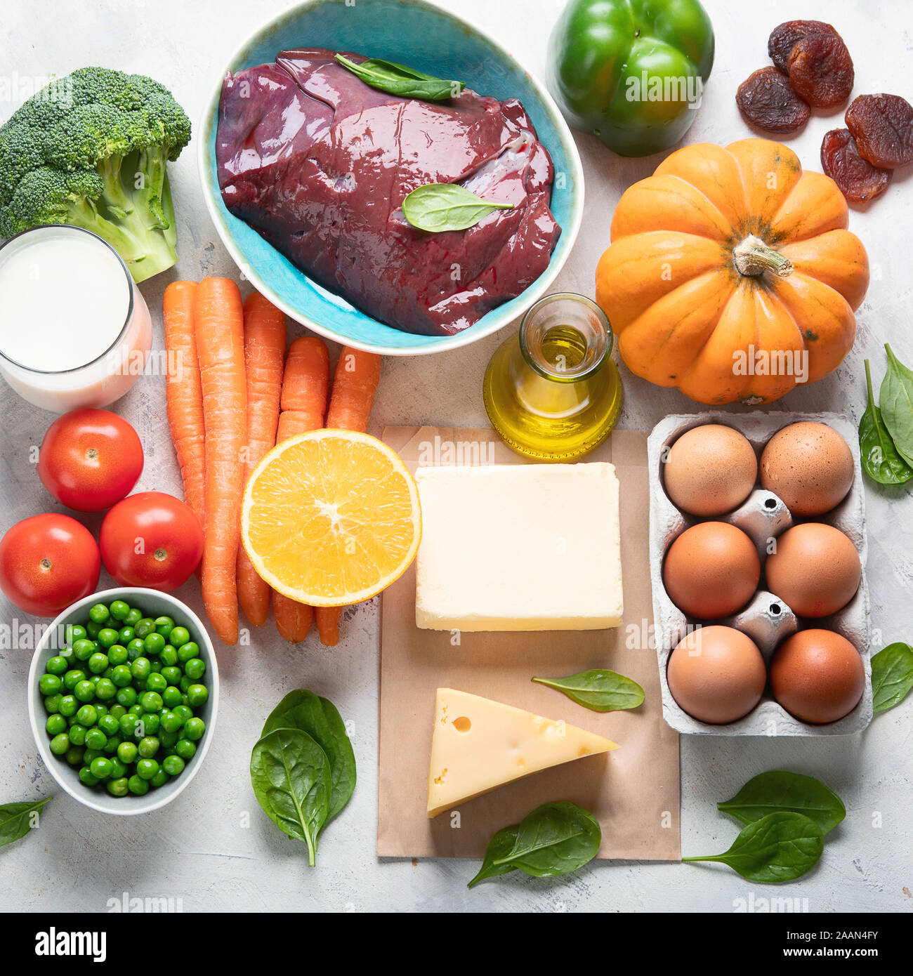 Foods high in vitamin A (Retinol). Protects eyes from blindness ...