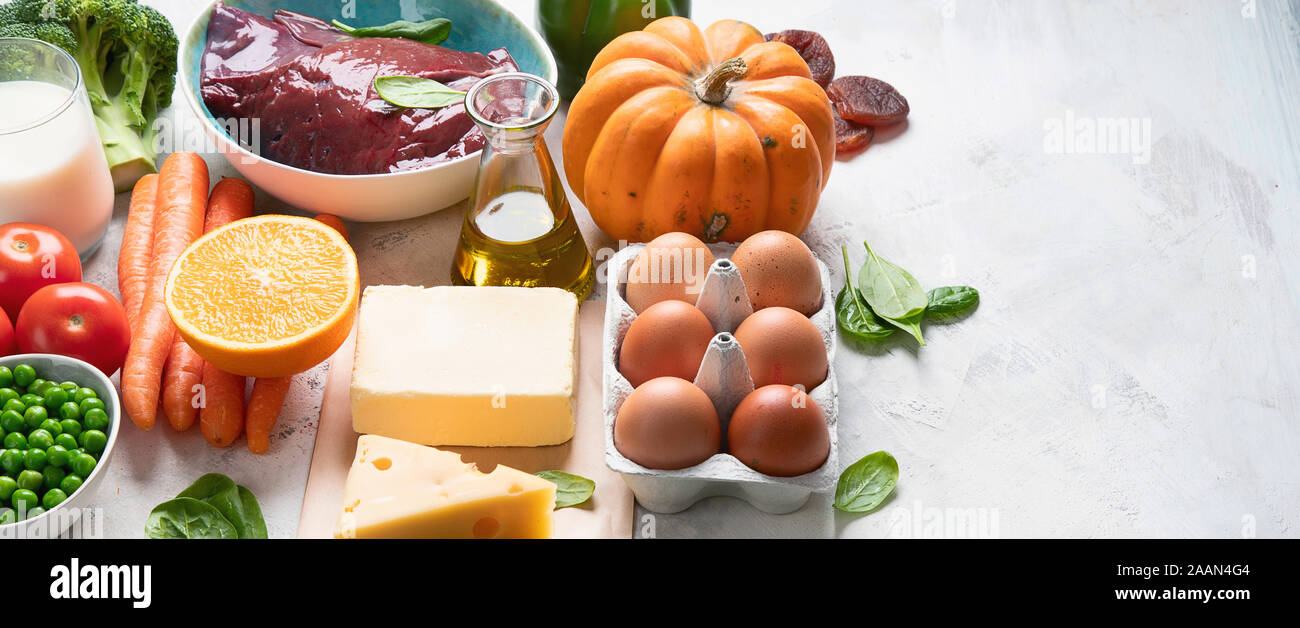Foods high in vitamin A (Retinol). Protects eyes from blindness ...