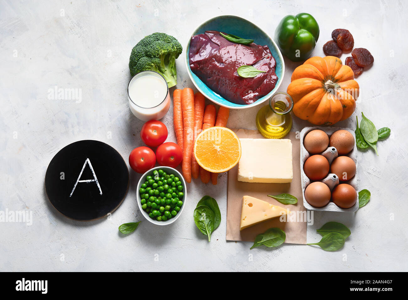 Foods high in vitamin A (Retinol). Protects eyes from blindness ...