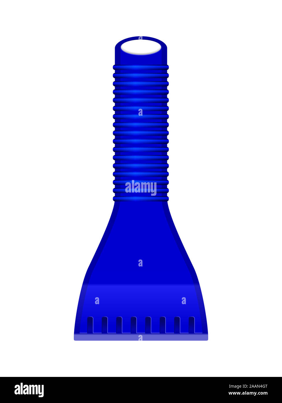 Ice scraper on a white background. Vector illustration Stock Photo - Alamy