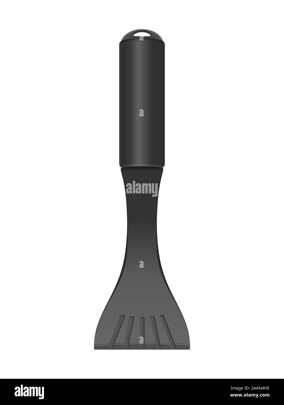 Ice scraper on a white background. Vector illustration Stock Photo - Alamy