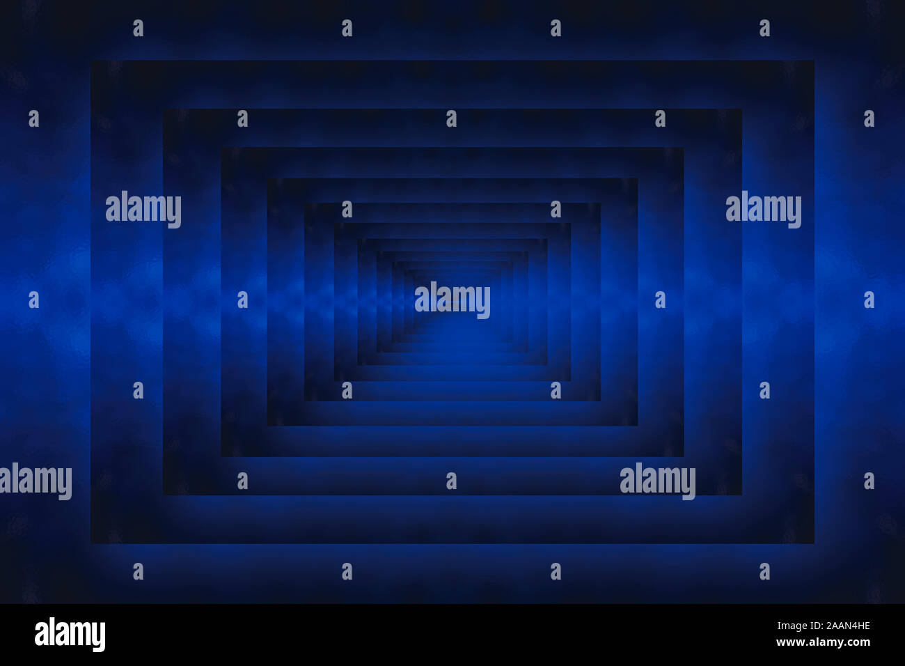 Dark blue abstract tunnel background with glass texture, design pattern ...