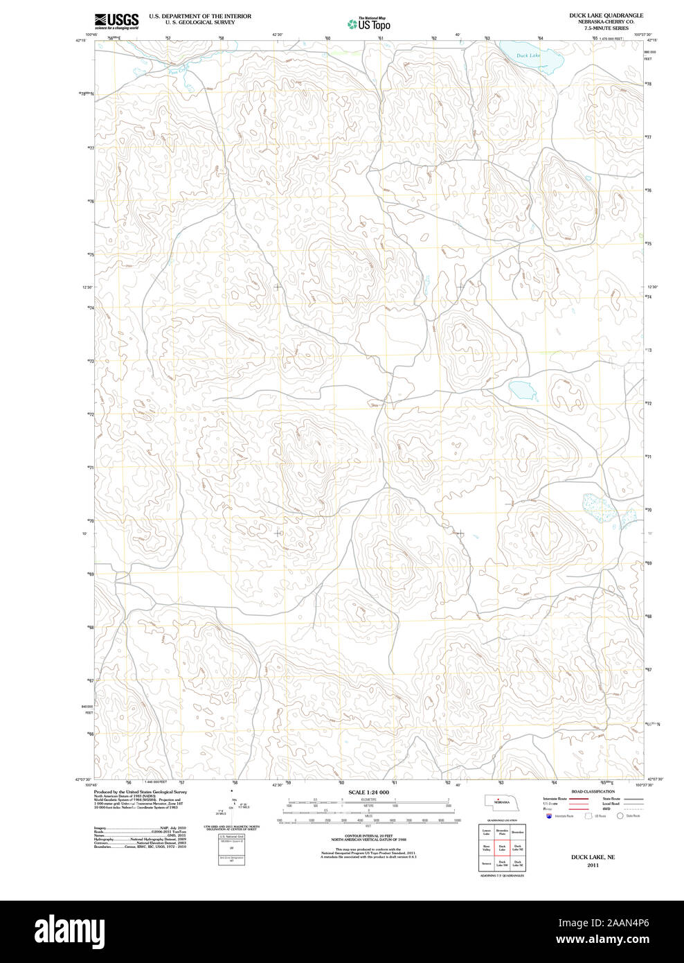 Duck lake map hi-res stock photography and images - Alamy