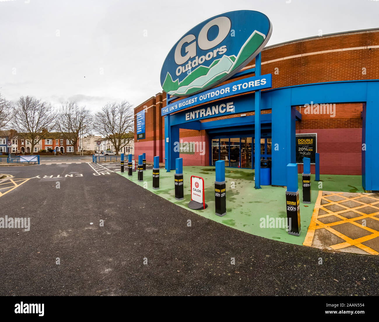 Go Outdoors. Out of town outdoor and activity goods store, Gloucester ...