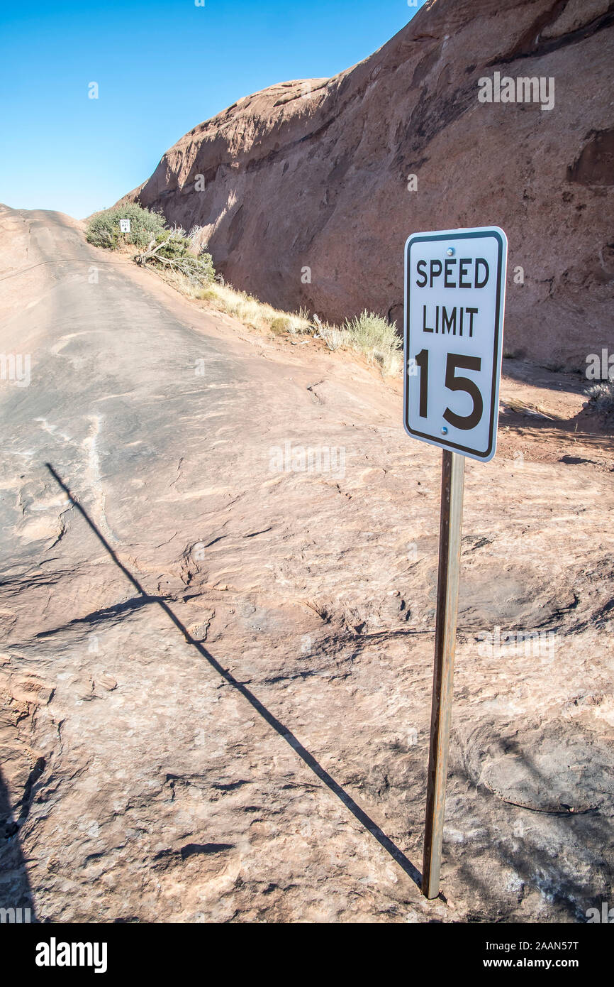 Stock Photo - Sand Flats Recreation Area , Grand County, Utah, United ...