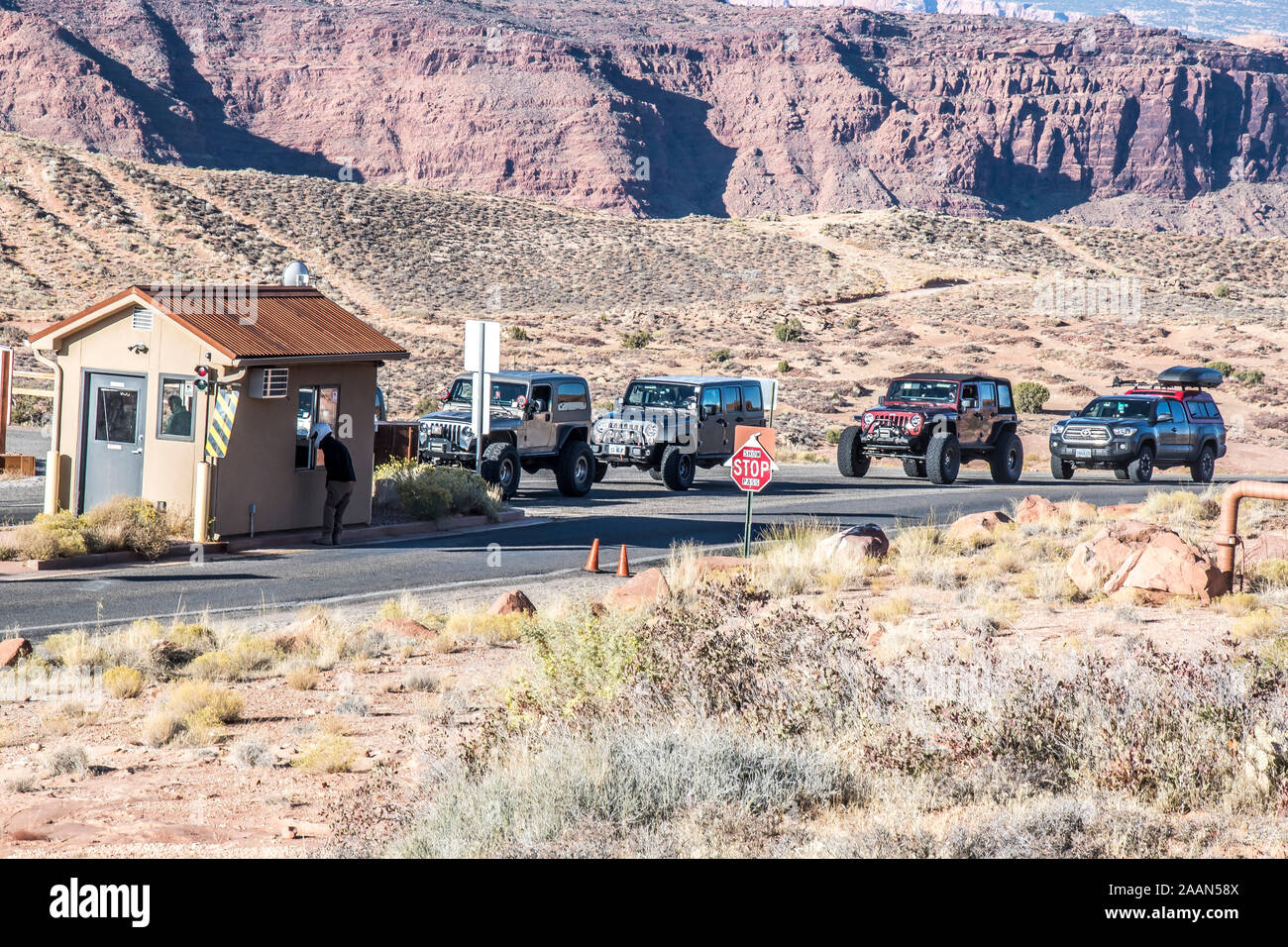 Stock Photo - Sand Flats Recreation Area , Grand County, Utah, United ...