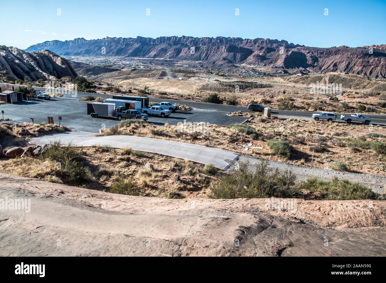 Stock Photo - Sand Flats Recreation Area , Grand County, Utah, United ...