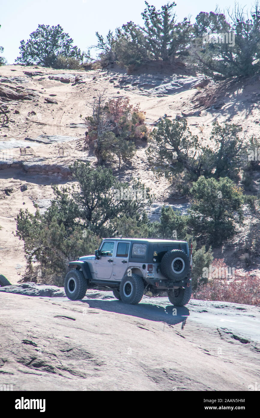 Stock Photo - Sand Flats Recreation Area , Grand County, Utah, United ...