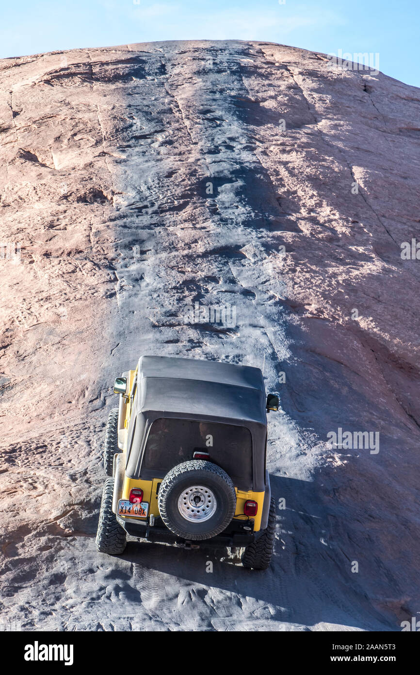 Stock Photo - Sand Flats Recreation Area , Grand County, Utah, United ...