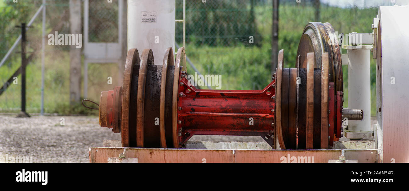 Natural Gas PIG or Piping Inspection gauge. Used to clean large ...