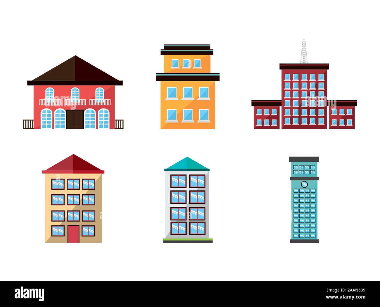 Isometric structures Cut Out Stock Images & Pictures - Alamy