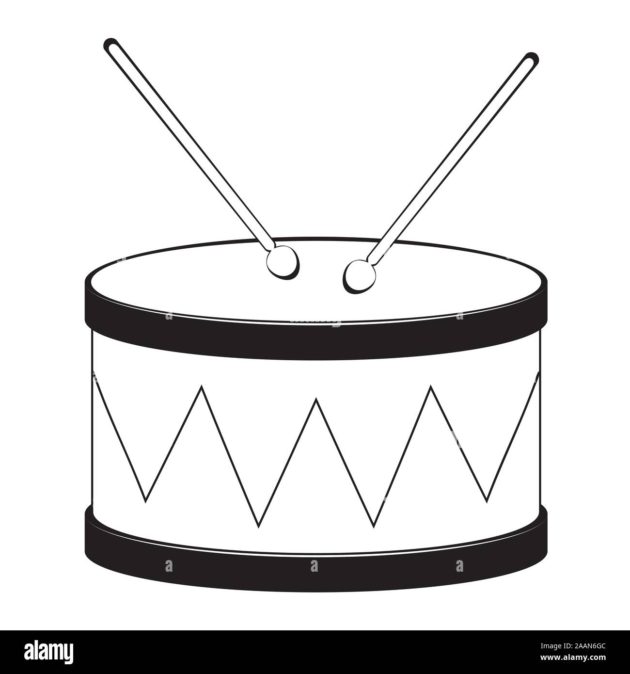 Music Instrument Clipart Black And White
