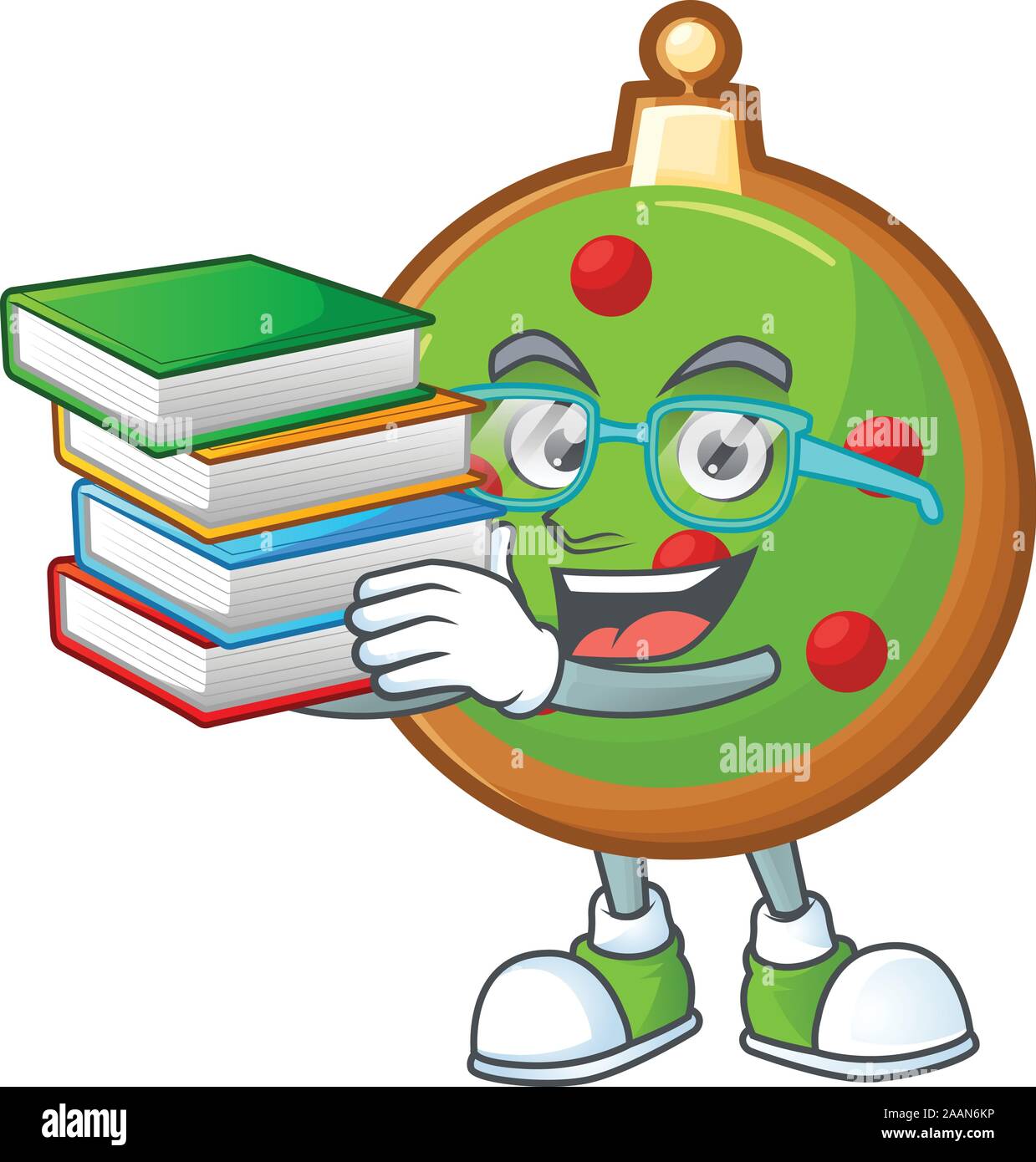 Christmas tree in a school Stock Vector Images - Alamy