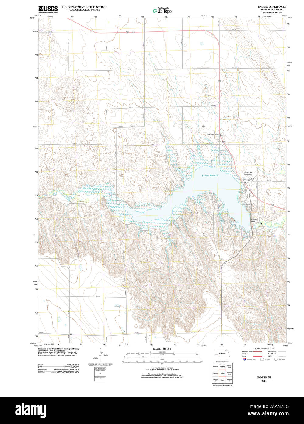 Enders map hi-res stock photography and images - Alamy