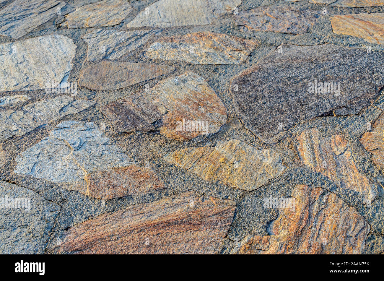 Stone pavement texture, close up background Stock Photo - Alamy