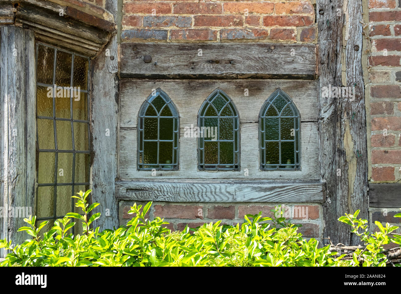 Medieval windows, Smarden, Kent, UK Stock Photo - Alamy