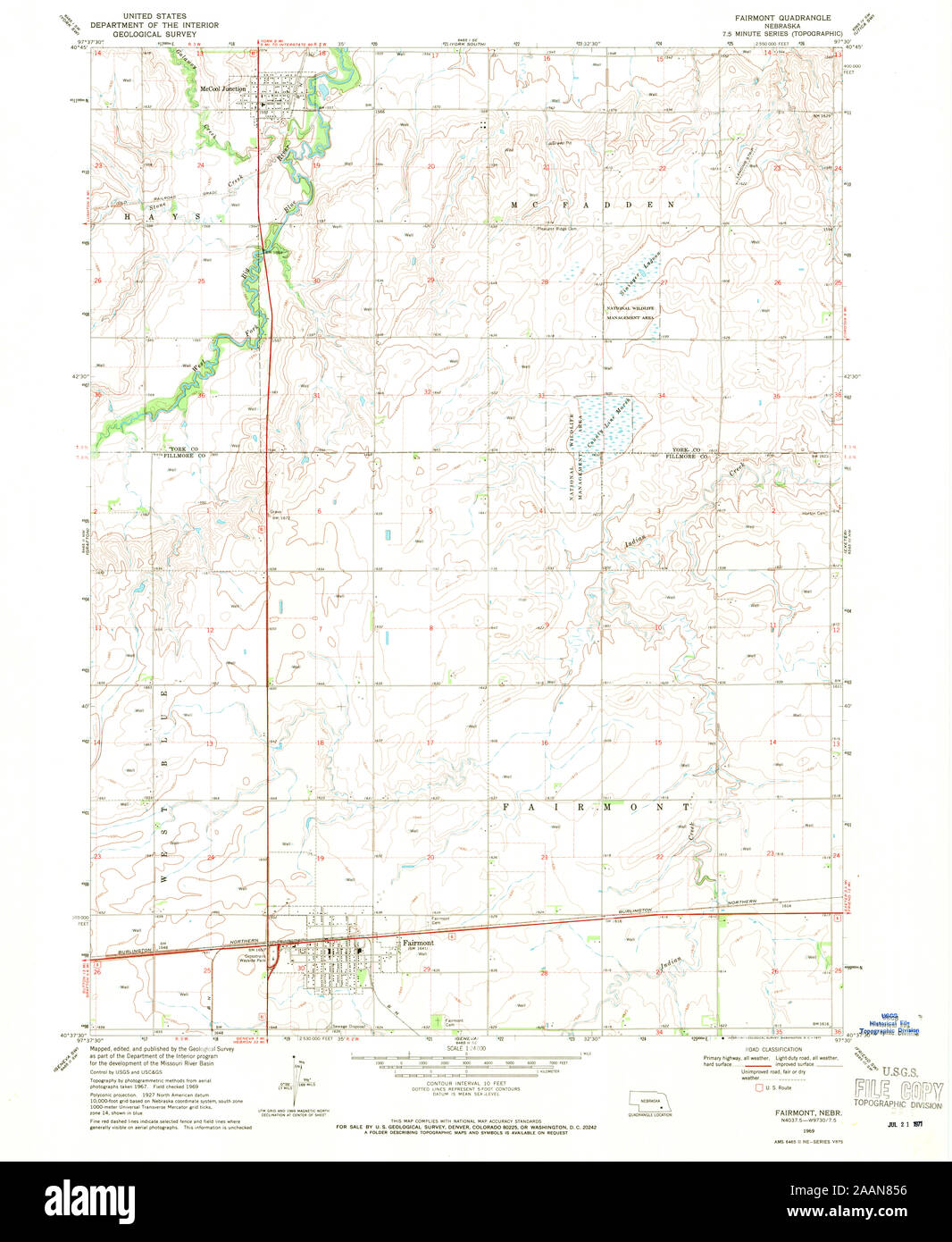 Map of fairmont hi-res stock photography and images - Alamy