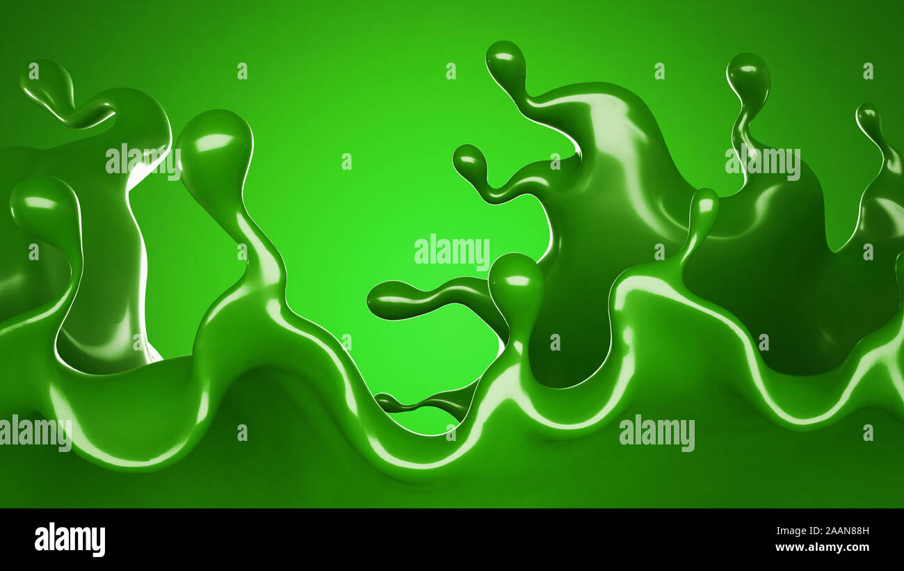 Splash of paint. 3d rendering, 3d illustration Stock Photo - Alamy