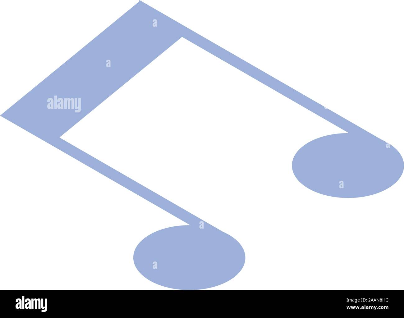 musical note on white background vector illustration design Stock ...