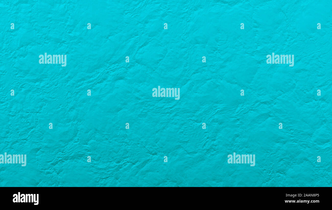 The texture of the wall with a texture of plaster azure color. 3d ...