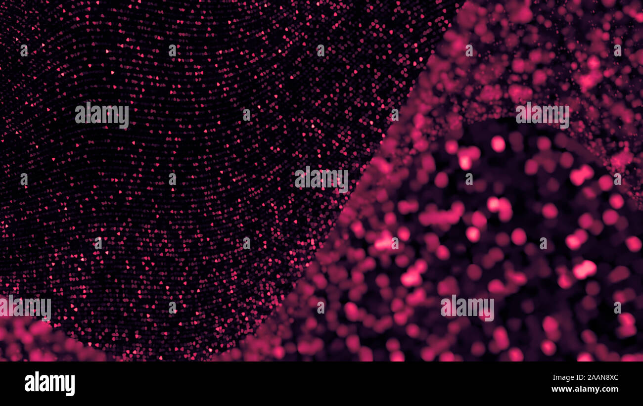 Pink glitter background. 3d rendering, 3d illustration Stock Photo - Alamy