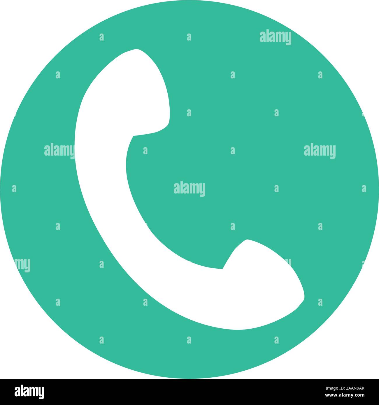 Outgoing phone call screen Stock Vector Images - Alamy