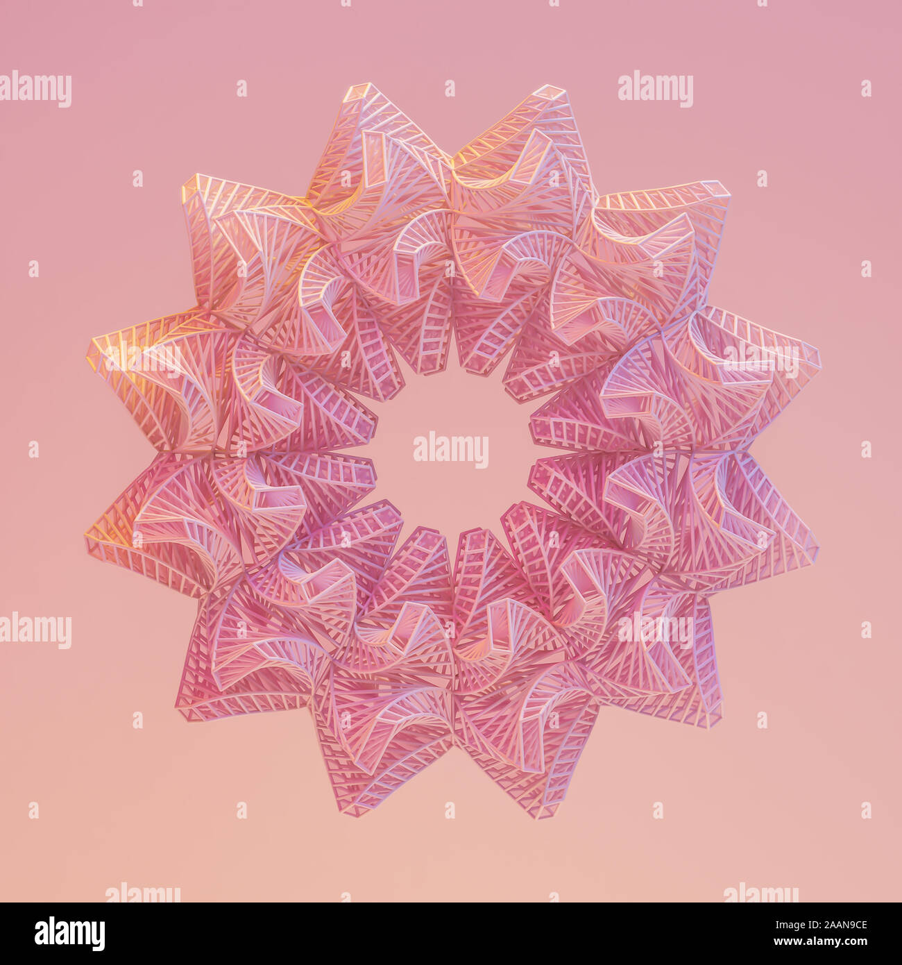 Abstract form. 3d rendering, 3d illustration Stock Photo - Alamy