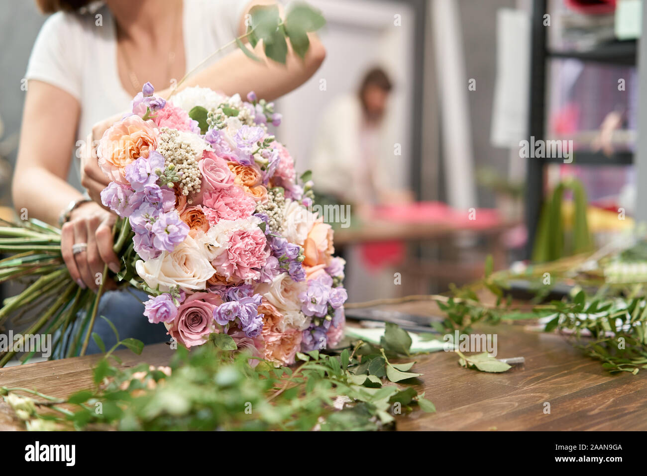 Female master gardener hi-res stock photography and images - Alamy