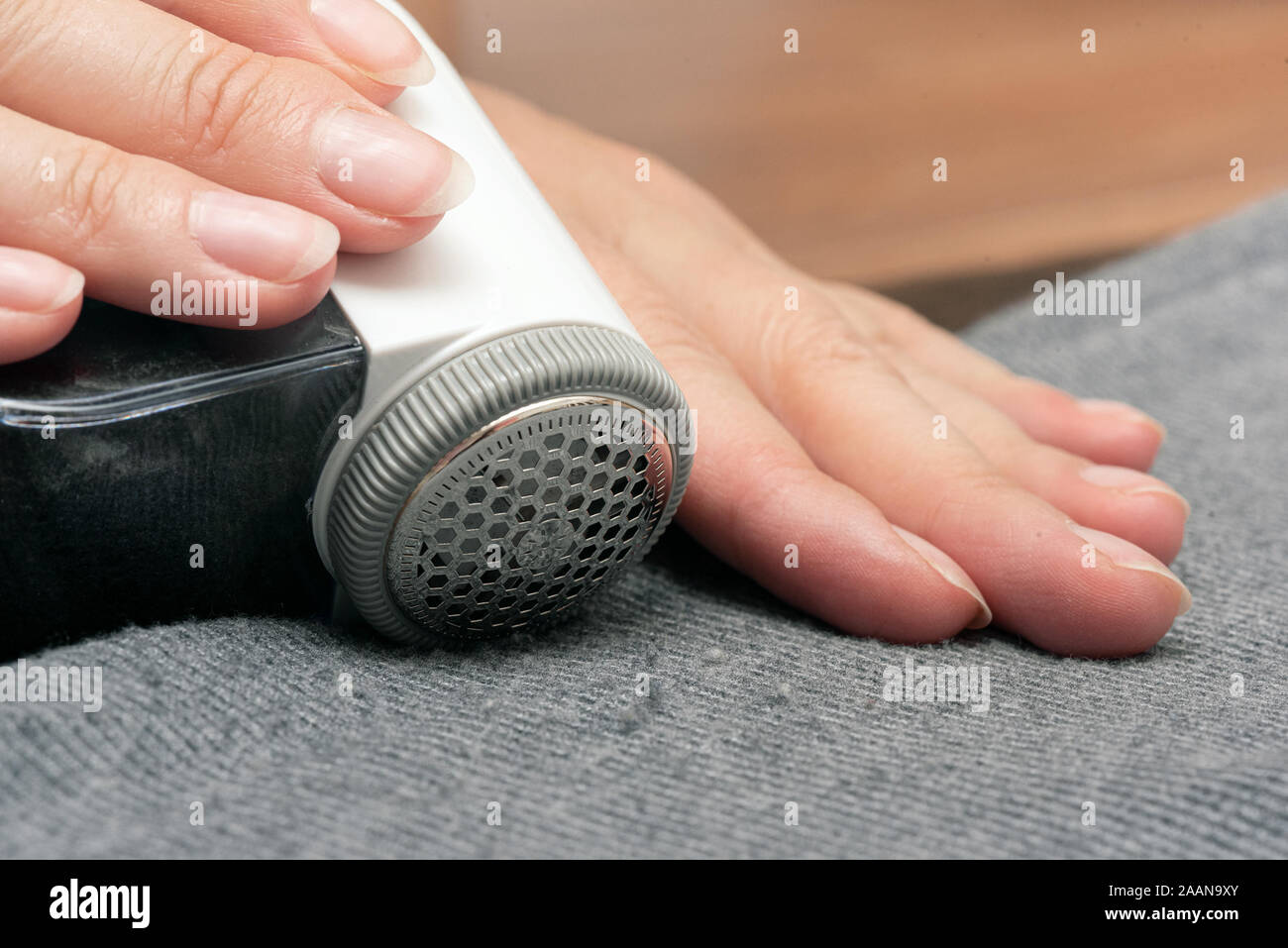 Machine removing pellet spools hi-res stock photography and images - Alamy